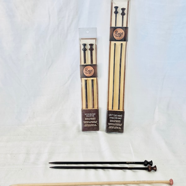 Wooden Knitting Needles - Etsy