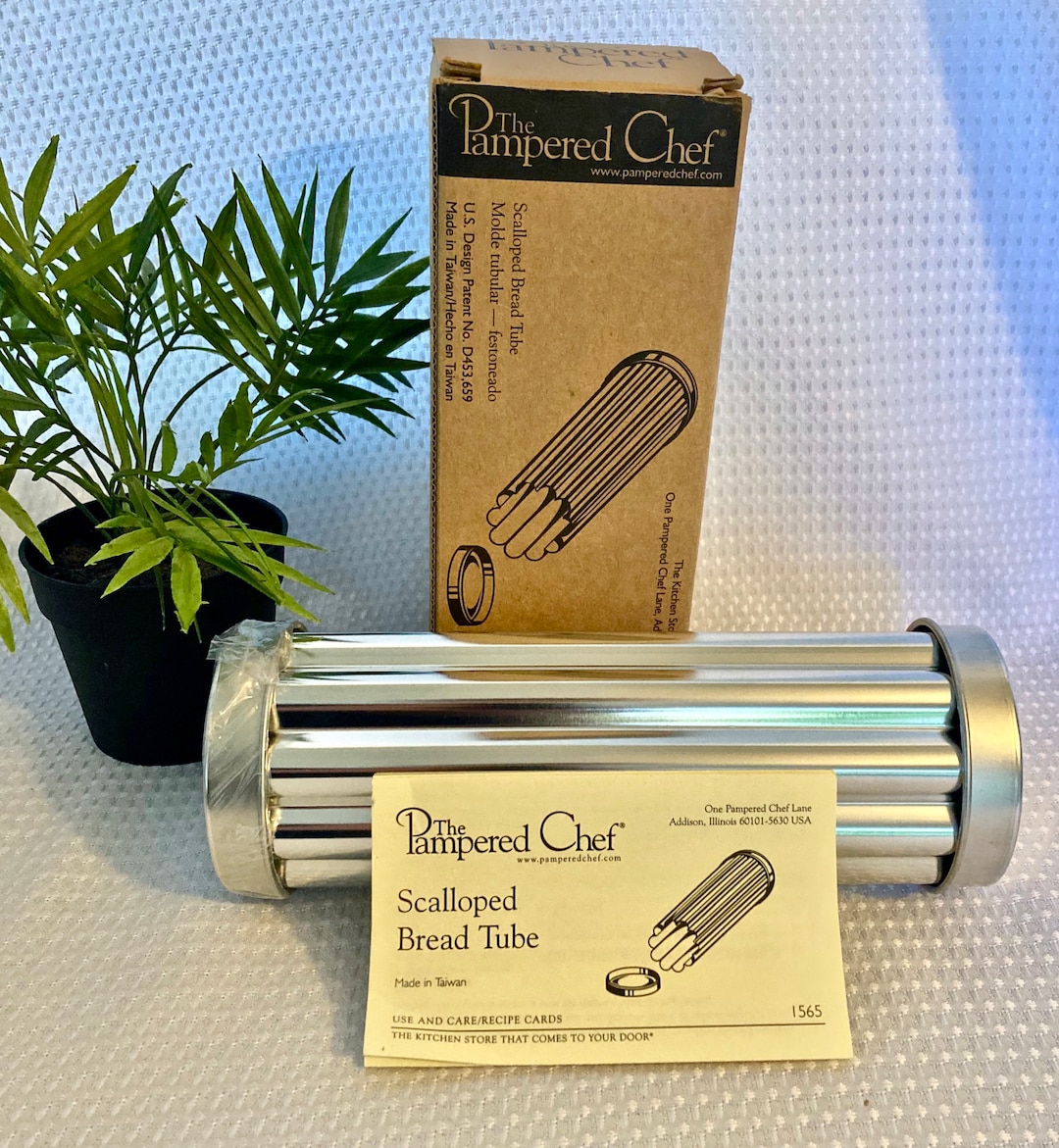 Vintage Pampered Chef New Old Stock Tools Bread Tubes and Decorating ...