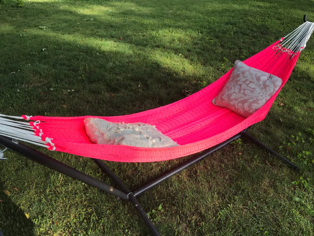 Handmade *super Soft* Salvadoran Hammock (neon Pink)- Rot and Mildew ...