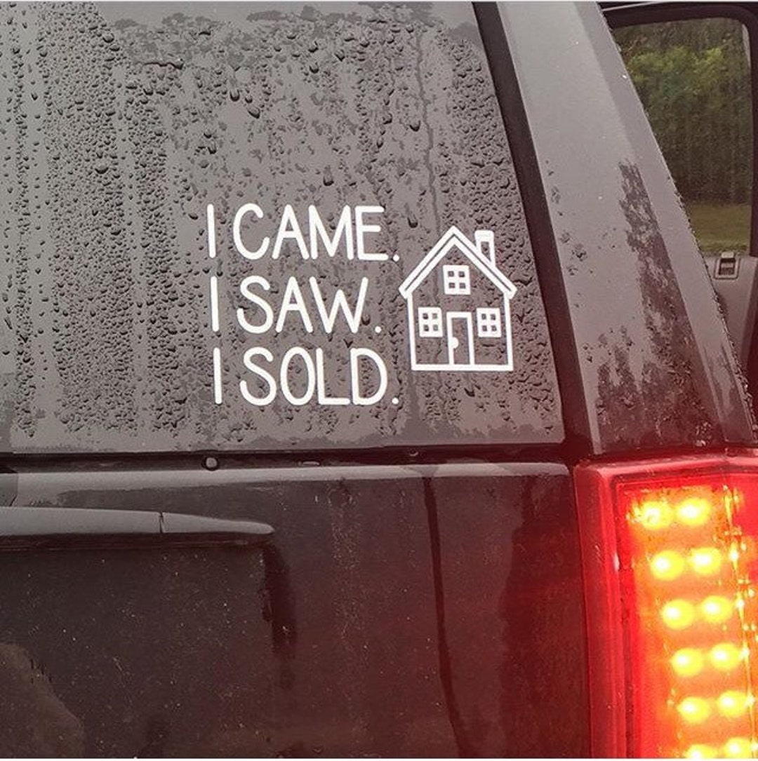 Realtor Car Decal, Realtor Gift, Gift for Realtor, Realtor Closing ...