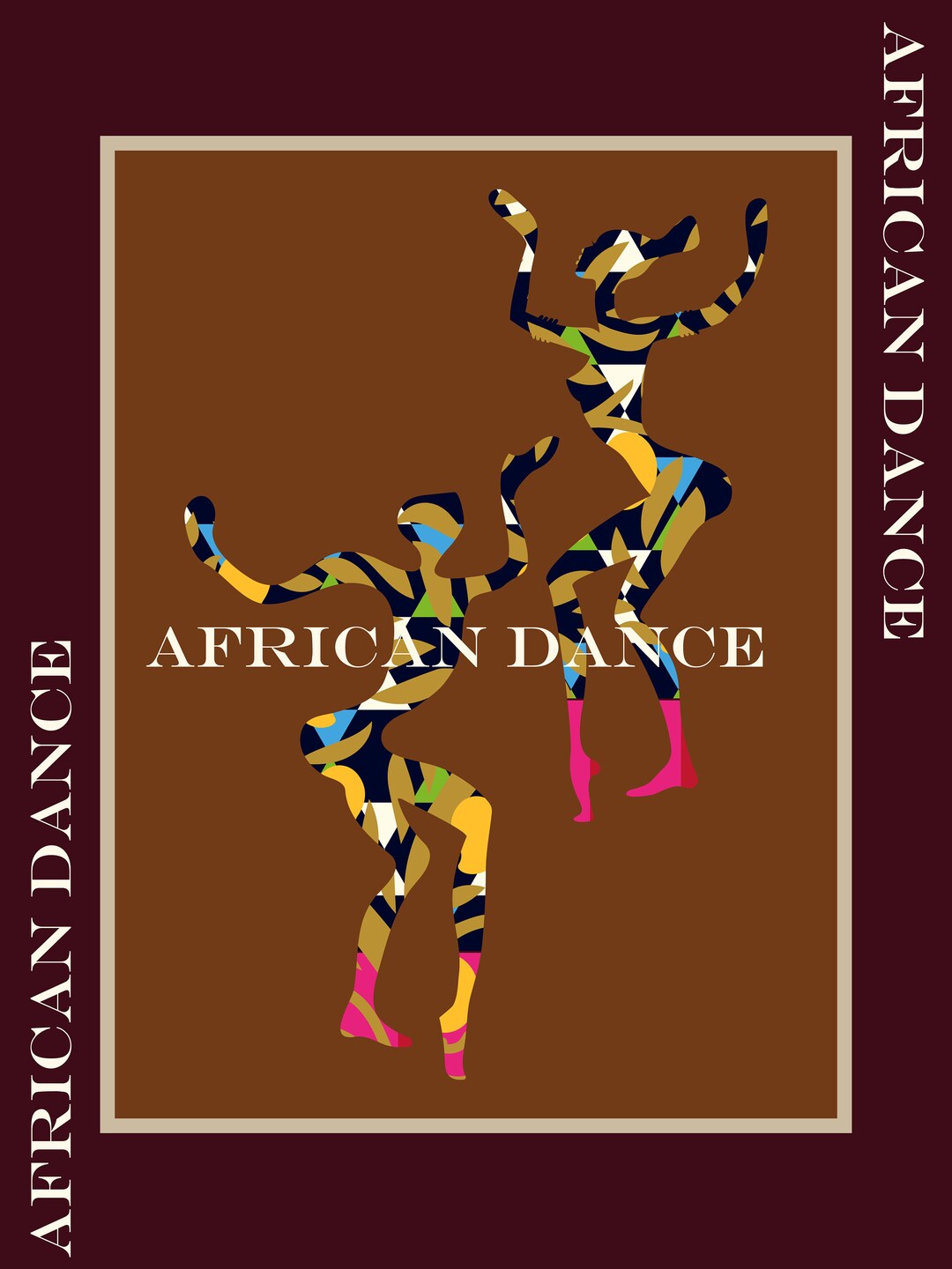 African Dance Poster Print, Png Transparent, Png BG, Jpeg and Eps Files ...