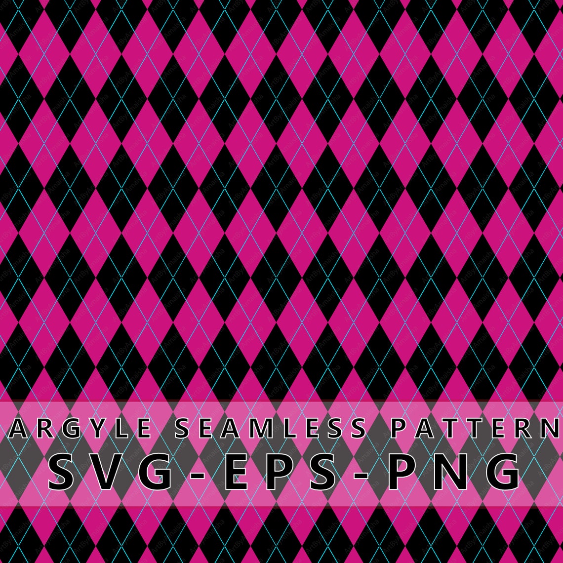 Instant Download Argyle Print SVG Pink Argyle SVG Sweater | Etsy