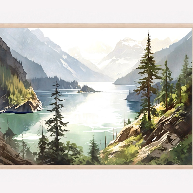 North Cascades Print - Etsy