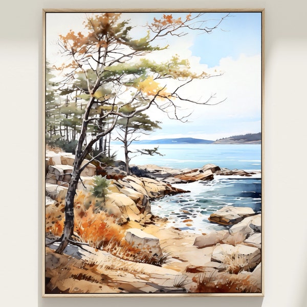 Acadia Print - Etsy