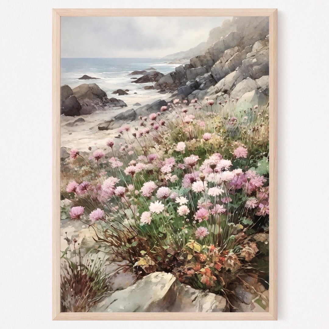 Scotland Painting Isle of Skye Art Print Large Wall Art Scottish Sea ...
