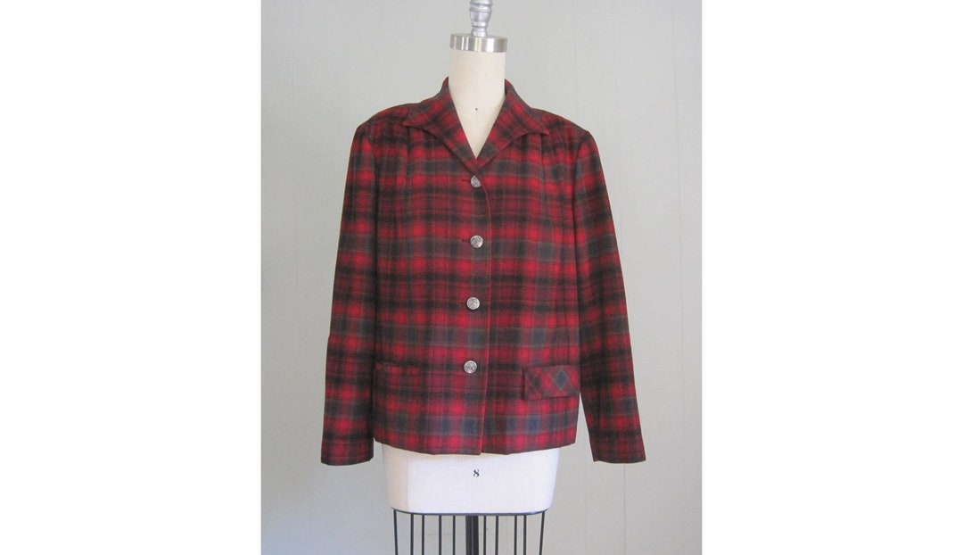 Vintage Pendleton Wool 49er Jacket / 1950s '60s Womens - Etsy