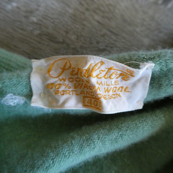 1950s Wool Pendleton Sweater - Gem