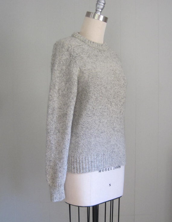 Vintage Ragg Wool Sweater / Classic Pullover Crewneck… - Gem