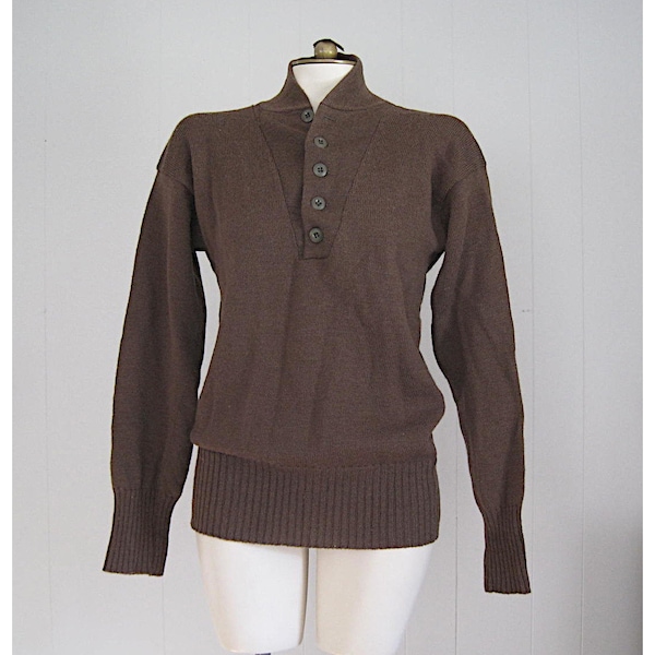 Military Surplus Wool Sweater - Etsy