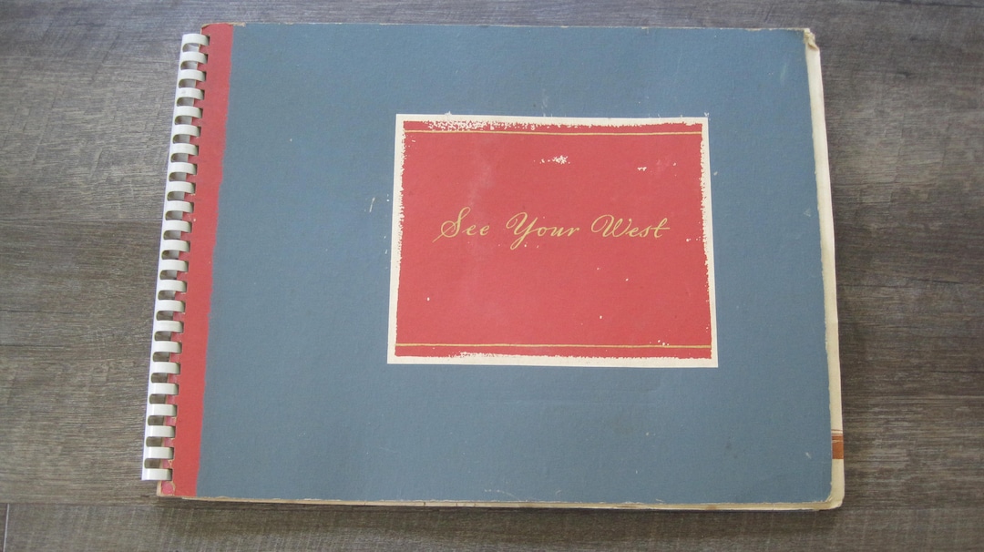 1940s "see Your West" Photo Print Folio: Ansel Adams, Standard Oil - Etsy