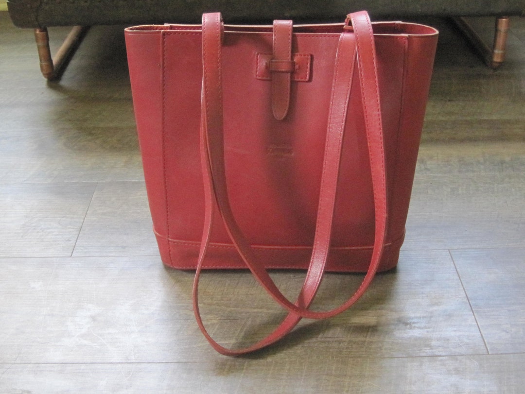 1990s Vintage Michael Green Scandiabag Leather Purse / Handmade '90s ...