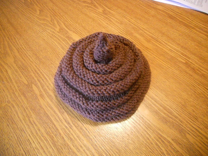 The Easiest and Funniest Costume Knit Poop Emoji Hat | Etsy