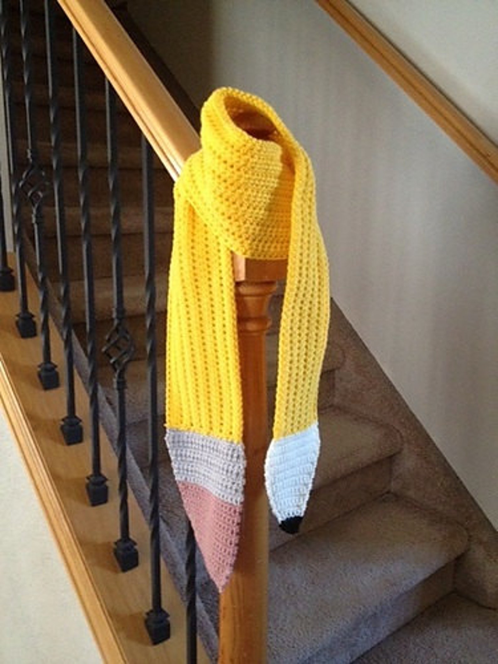 FUN Back to School Pencil Scarf - Etsy