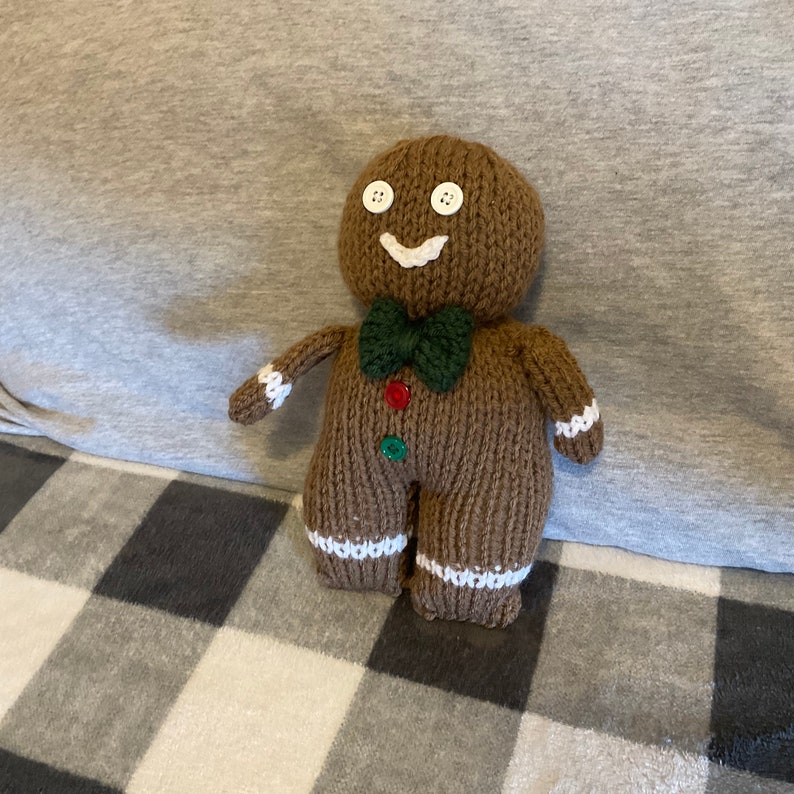 Merry Christmas Adorable Gingerbread Man Doll Holiday Decor - Etsy