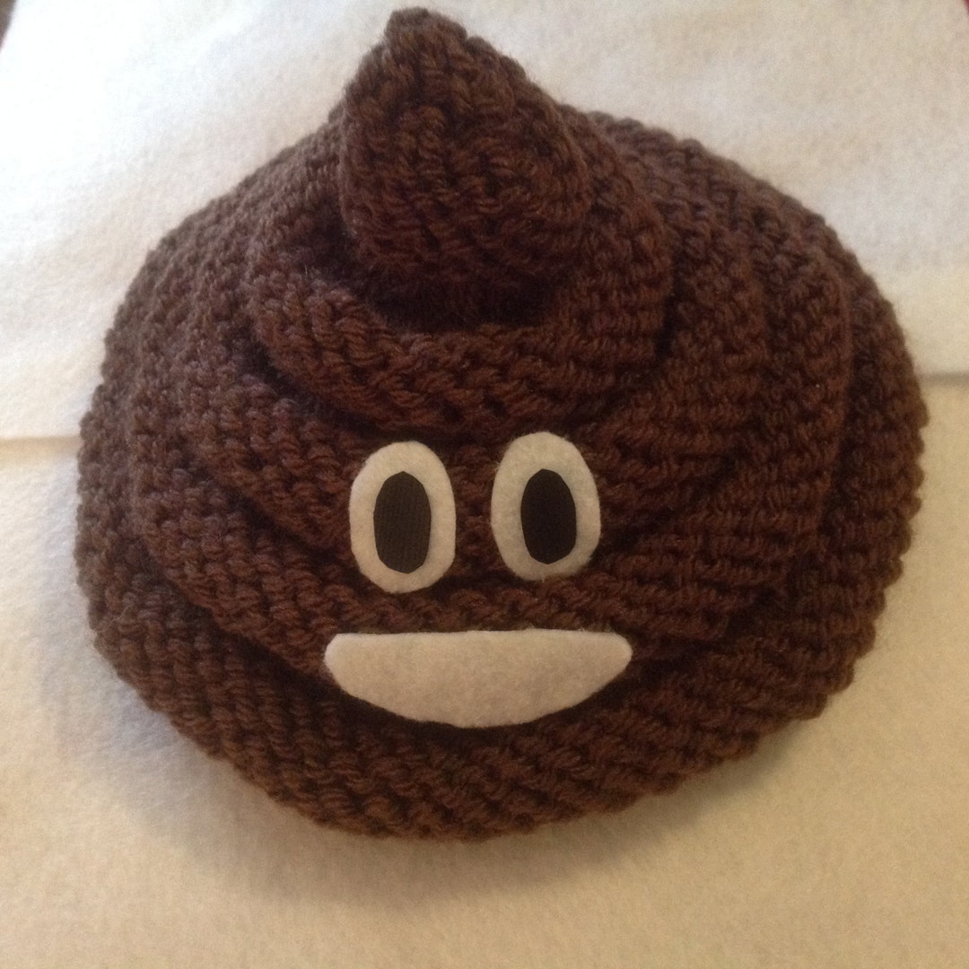 The Easiest and Funniest Baby Costume Knit Poop Emoji Hat - Etsy