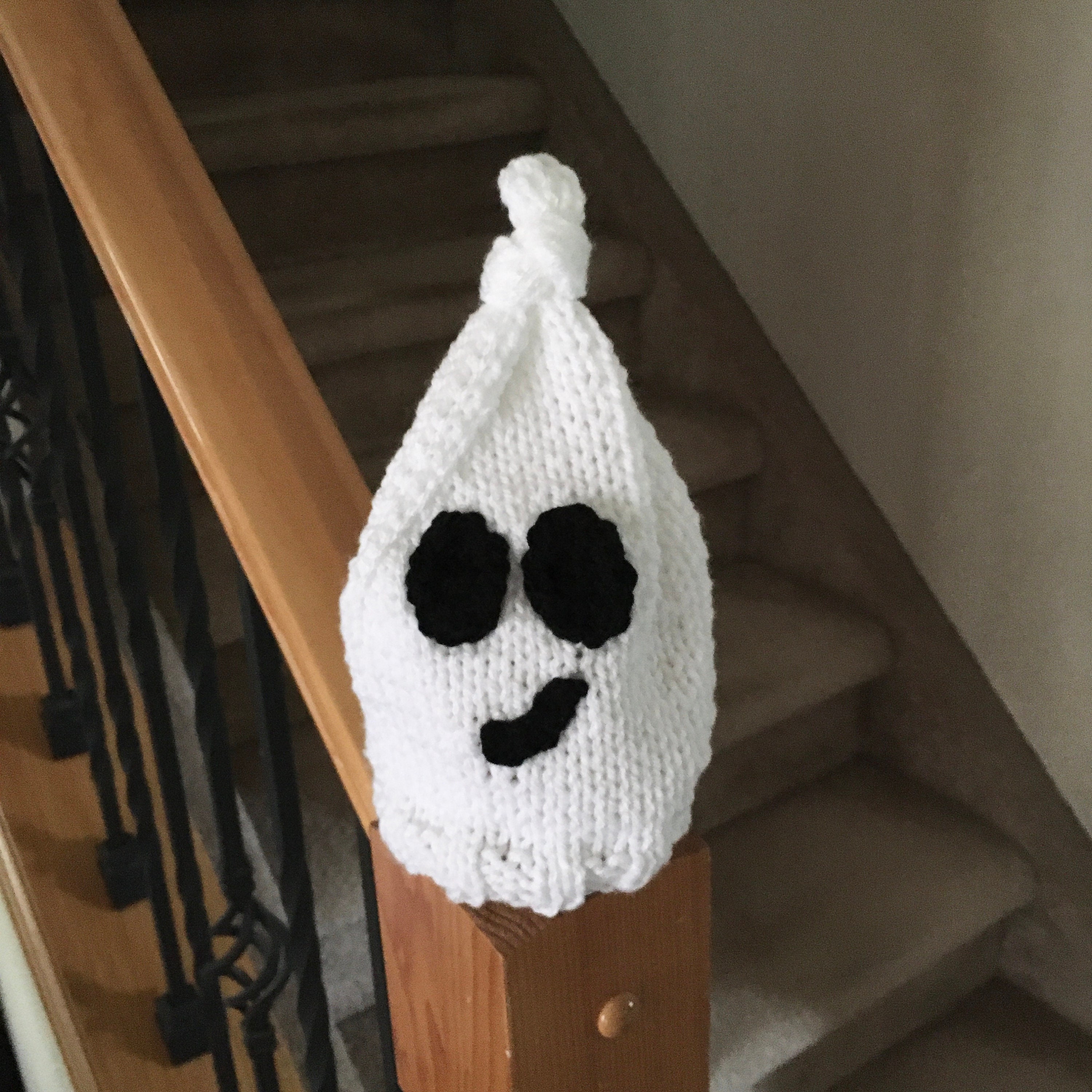 Adorable Knt Halloween Ghost Baby Hat | Etsy