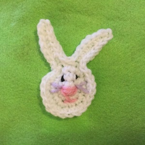 Little Crochet Easter Bunny Pin - Etsy