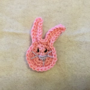 Little Crochet Easter Bunny Pin - Etsy