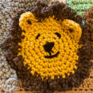 Adorable Noah's Ark Ripple Baby Blanket Throw and Hat - Giraffe ...