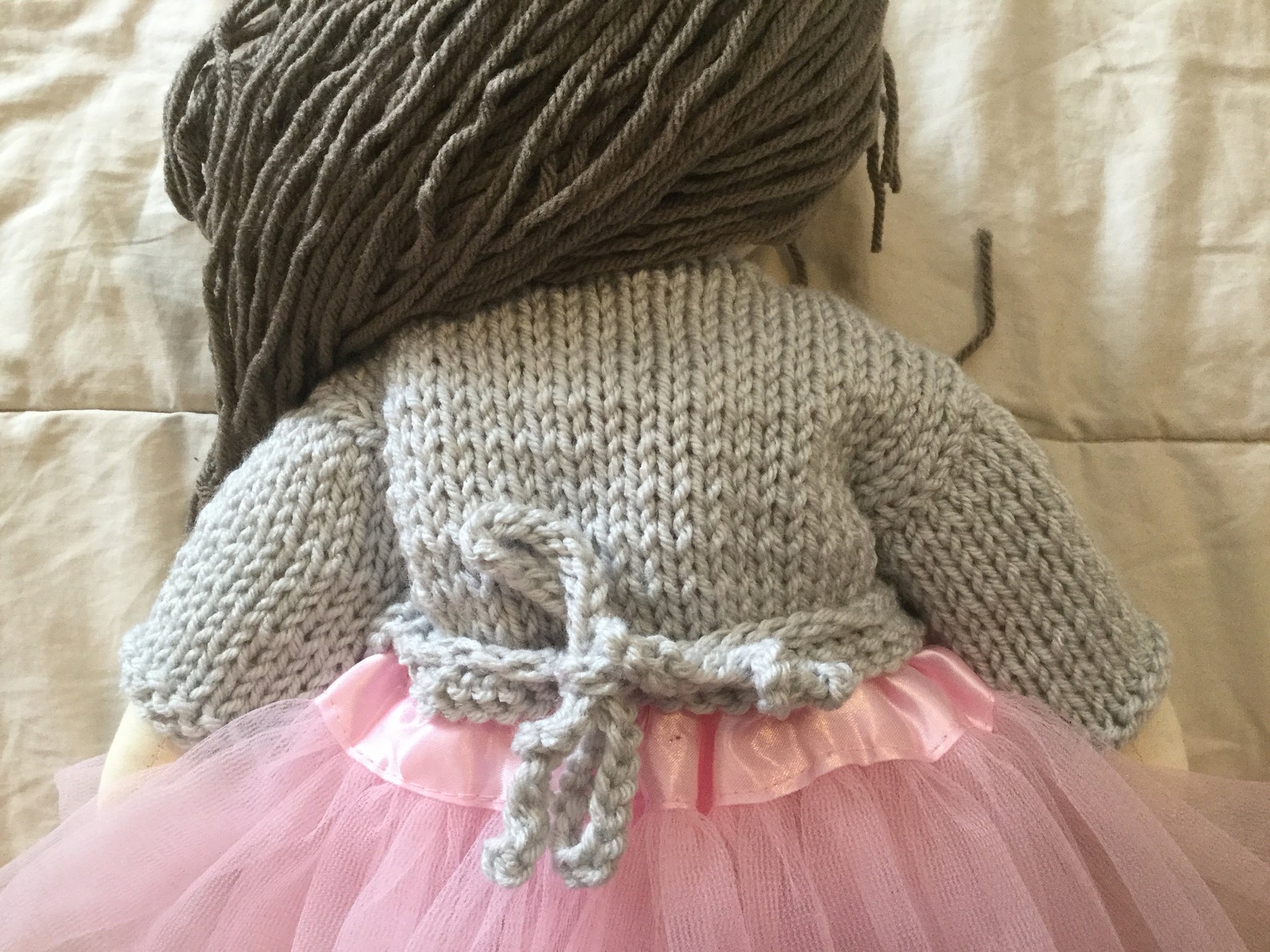 Adorable 18 Ballerina Muslin Doll with Hand-Knit | Etsy