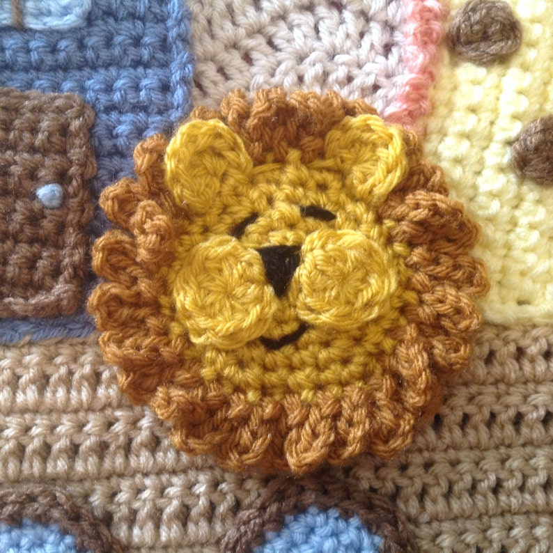 Adorable Noah's Ark Ripple Baby Blanket Throw and Hat - Etsy