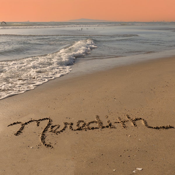 Names in the Sand - Etsy