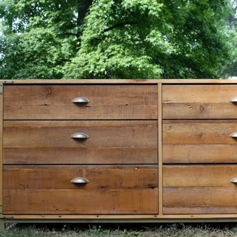 Reclaimed Wood Chest - Etsy