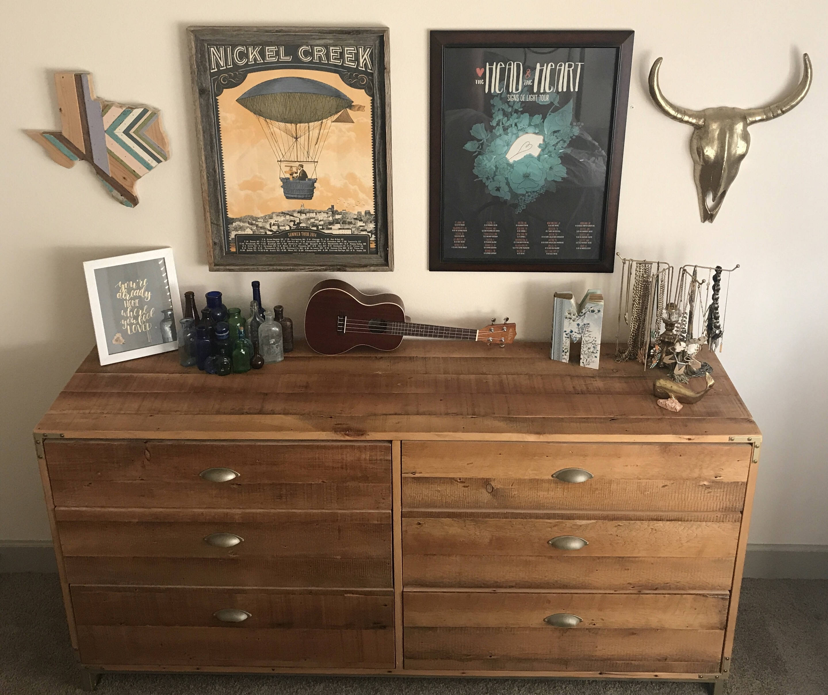 Reclaimed Wood Dresser . Pine Dresser . Custom Bedroom Furniture ...