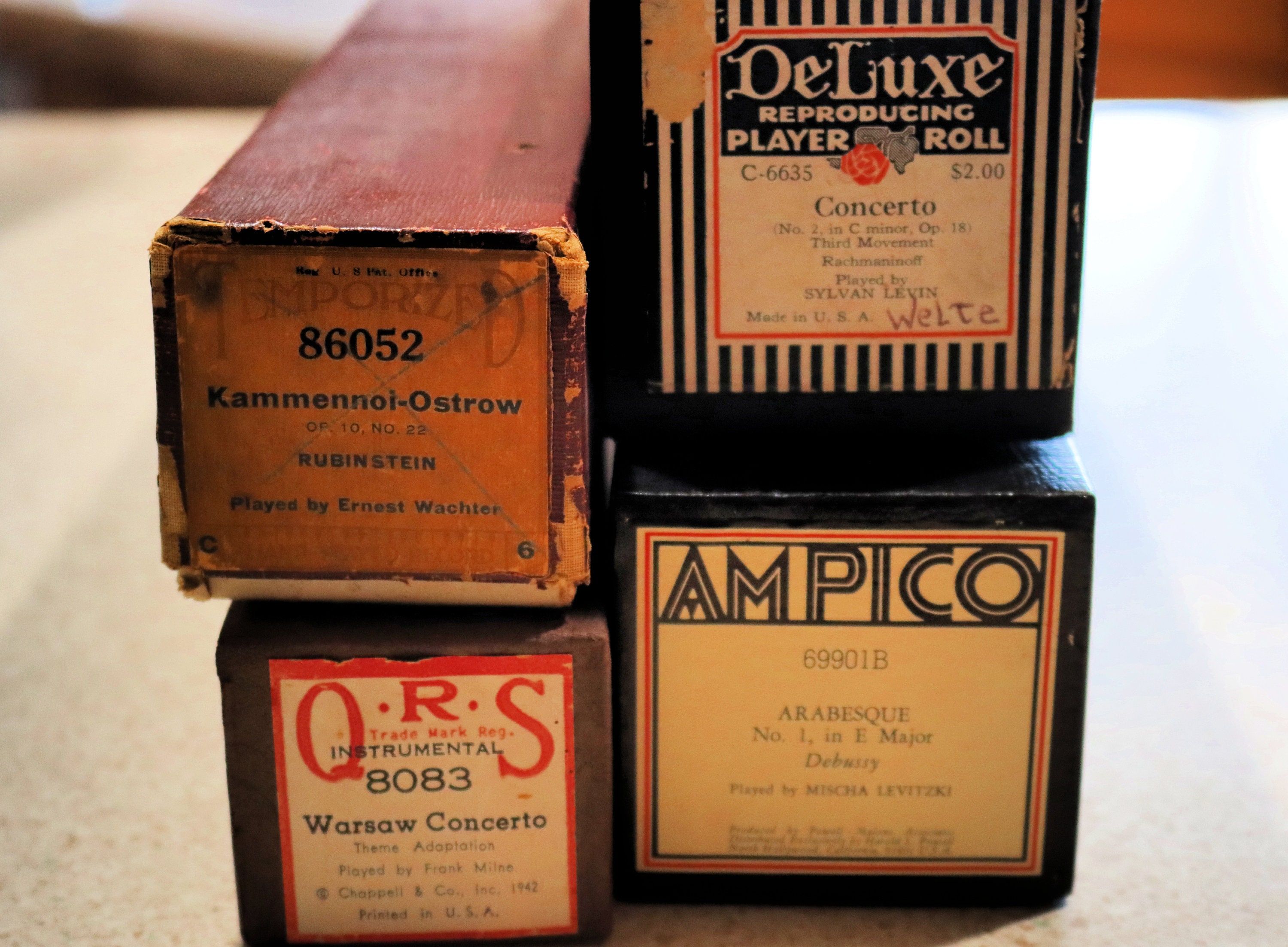 Player Piano Rolls for sale | Only 4 left at -70%