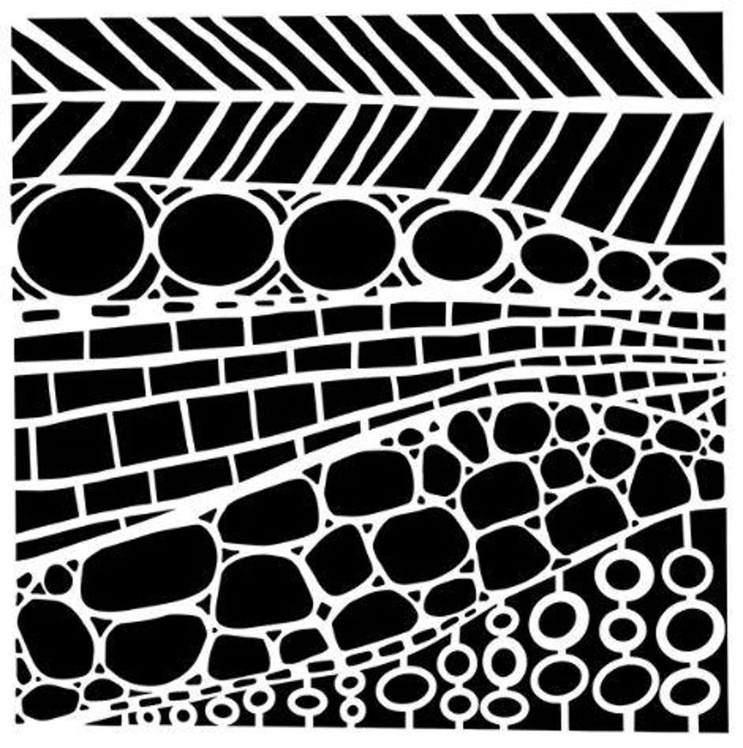 The Crafters Workshop 6x6 Stencil Texture Wall by Cathlin Larsen ...