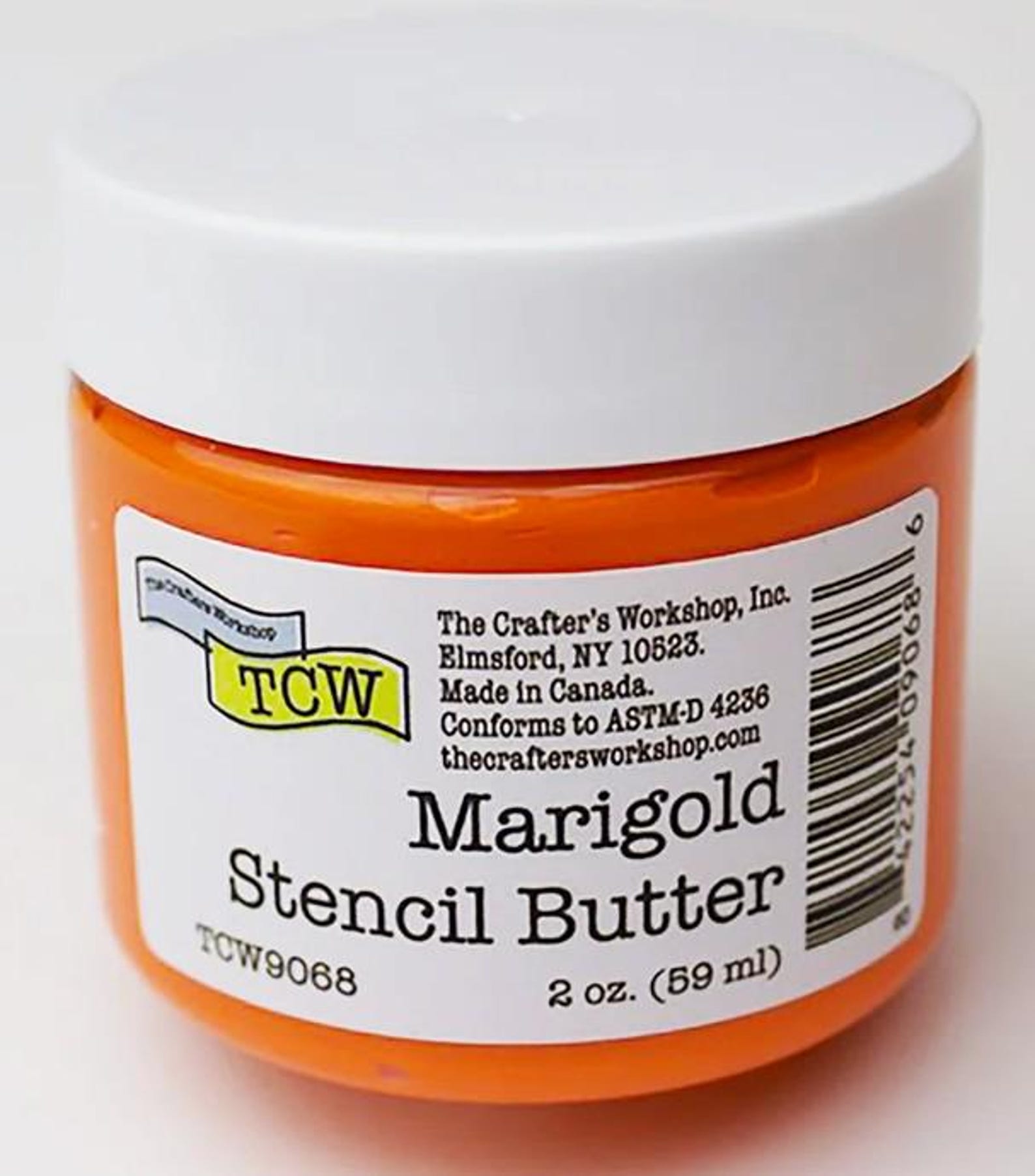 The Crafters Workshop Stencil Butter 2 Oz Jar: Painting, Mixed Media ...