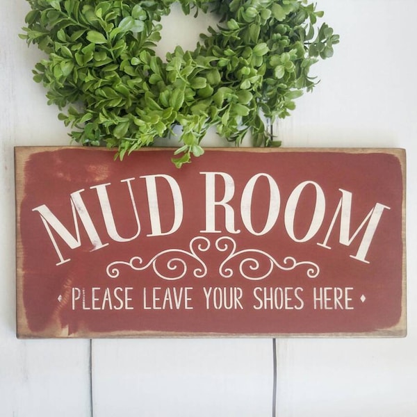 Mud Room Sign - Etsy
