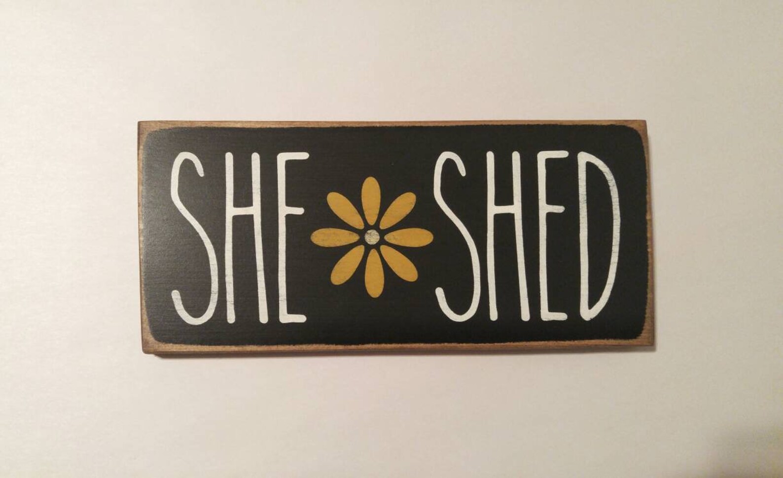 She Shed Sign Flower Garden Shed Signs Rustic Wood Yard Art - Etsy