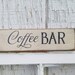 Small Coffee Bar Sign Fancy Coffee Bar Wall Decor Rustic | Etsy