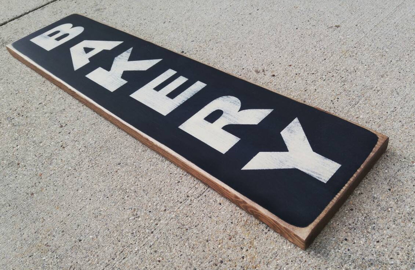 Vertical Bakery Sign Farmhouse Kitchen Signs Rustic Wood | Etsy