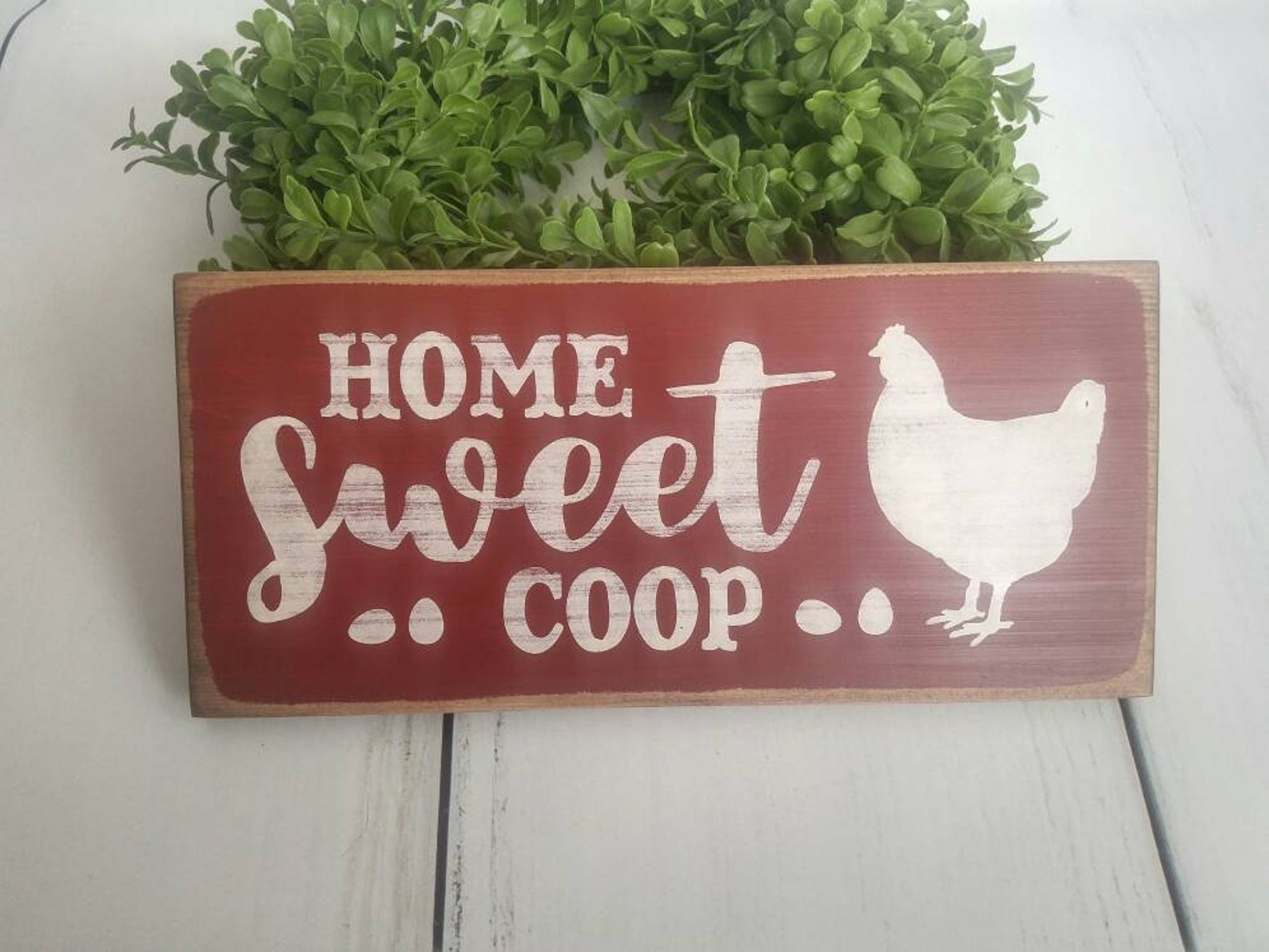 Chicken Coop Sign Rustic Wooden Chicken Sign Hen House Home | Etsy