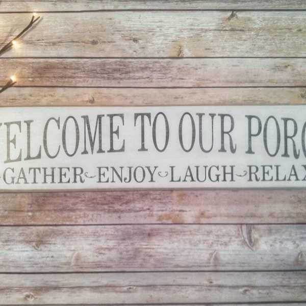 Rustic Porch Decor - Etsy