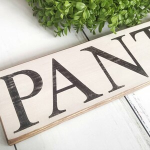 Wood Pantry Sign, Farmhouse Kitchen Sign, Rustic Kitchen Pantry Sign ...