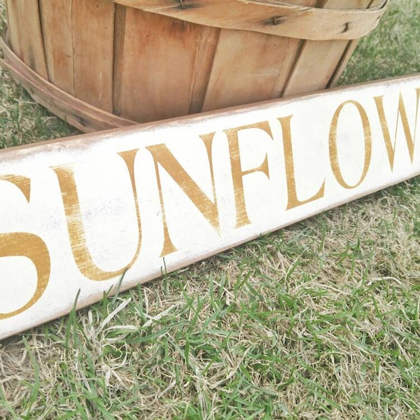 Sunflower Signs - Etsy