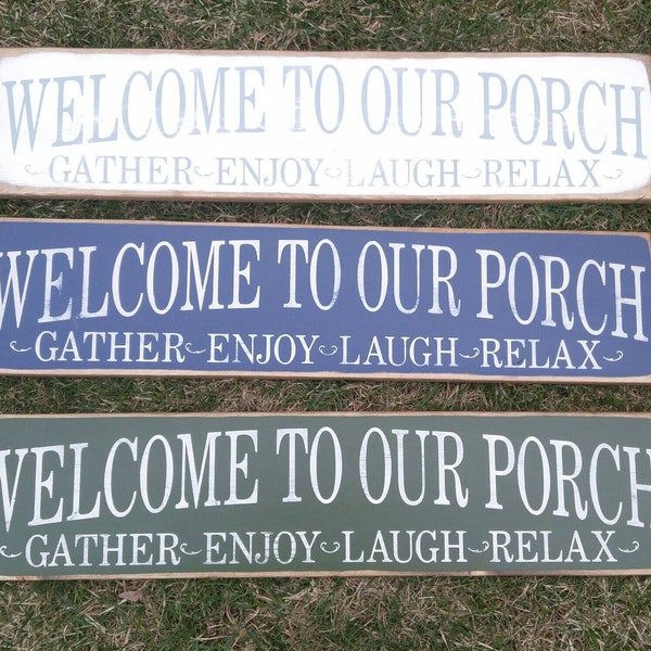 Rustic Porch Decor - Etsy