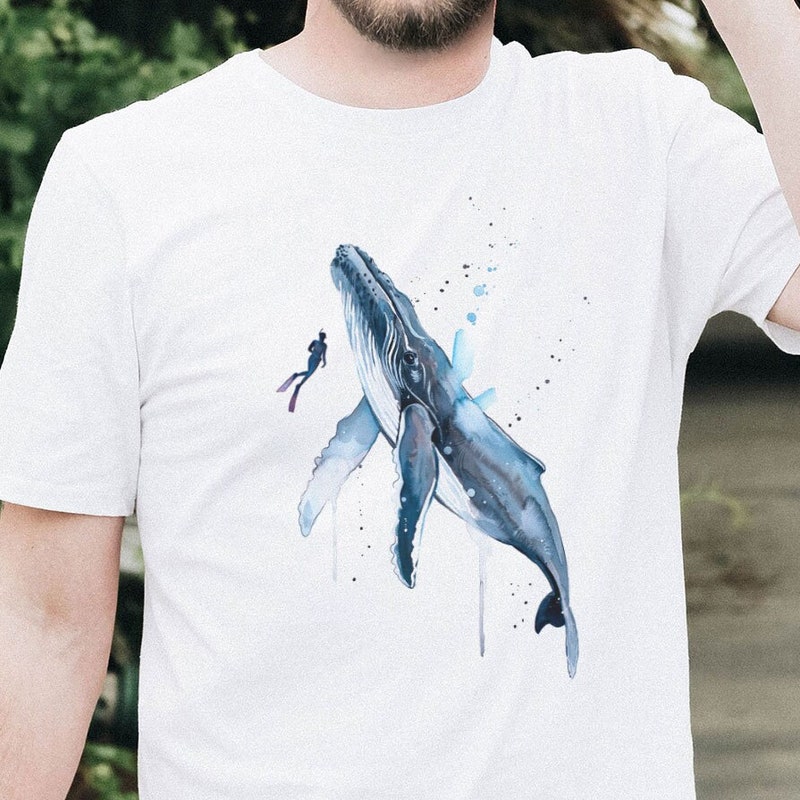 Humpback Whale Print - Etsy