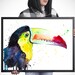 Keel-billed Toucan Watercolor Painting Print by Slaveika Aladjova, Art ...