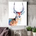 Red Lechwe Watercolor Painting Print by Slaveika Aladjova - Etsy