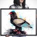 Bateleur Eagle Watercolor Painting Print by Slaveika - Etsy