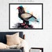 Bateleur Eagle Watercolor Painting Print by Slaveika - Etsy