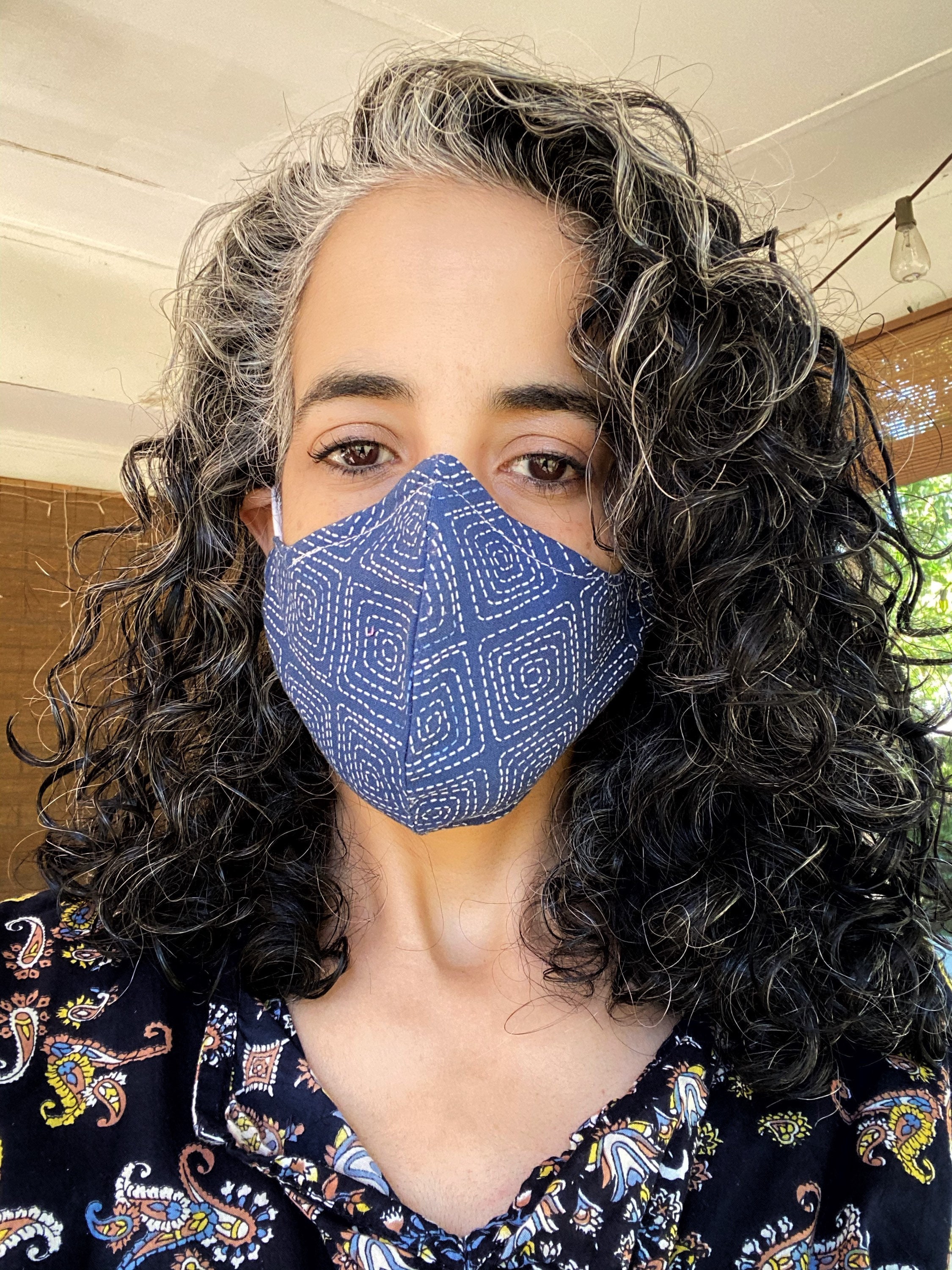 Face Mask - Frida’s Casa Azul- 3 Layer Mask- reusable / washable face ...