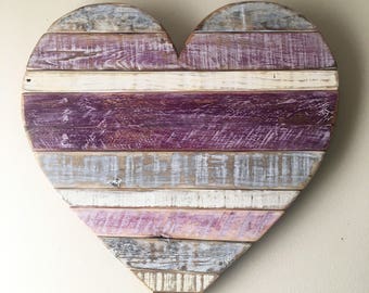 Wall Decor Farmhouse Decor Wooden Heart Cottage Decor - Etsy