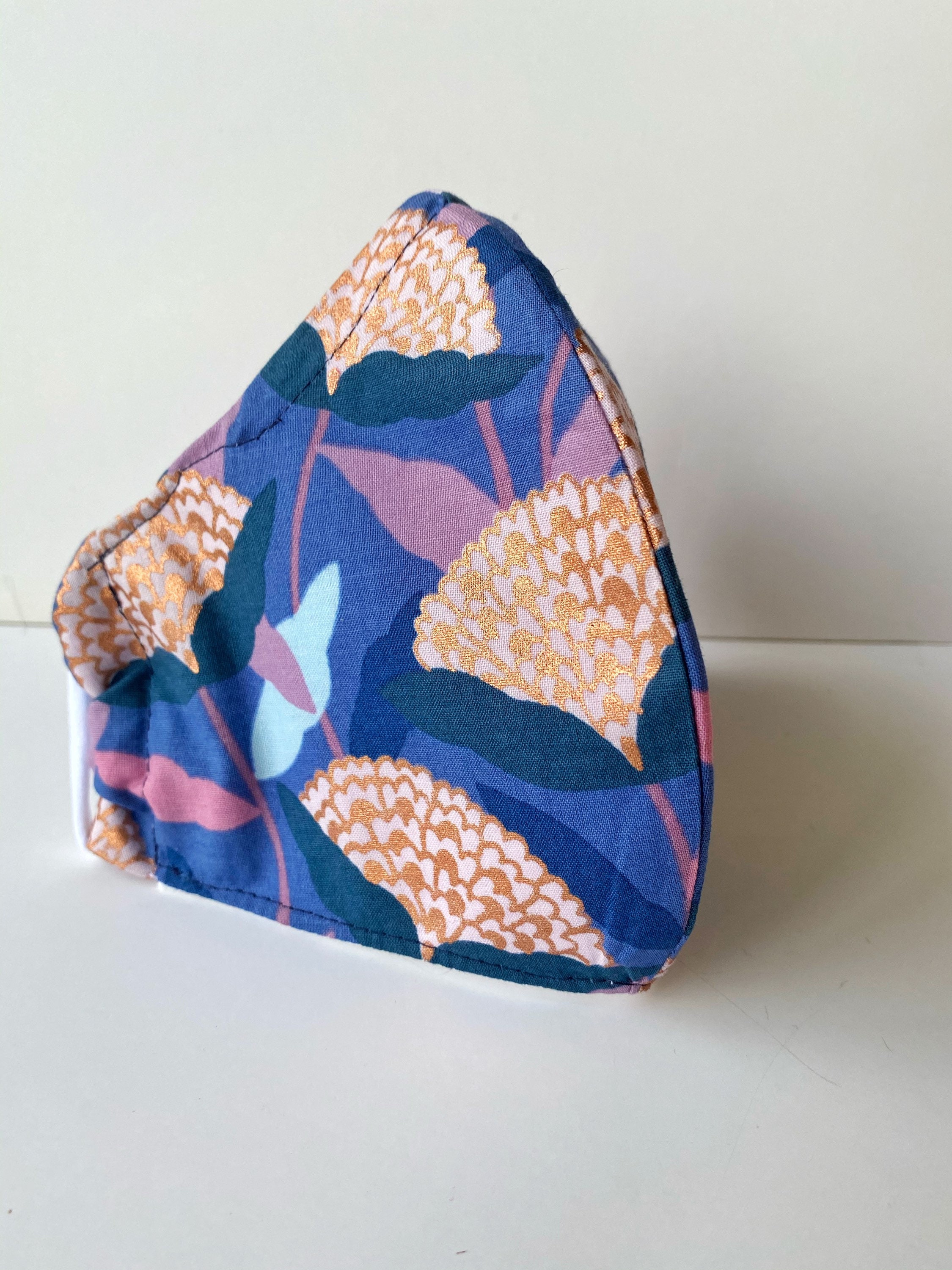 Face mask cotton triple layer - Flower dreams