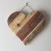Handcrafted 13-inch Wooden Hearts: Perfect for Valentine's Day, Year ...