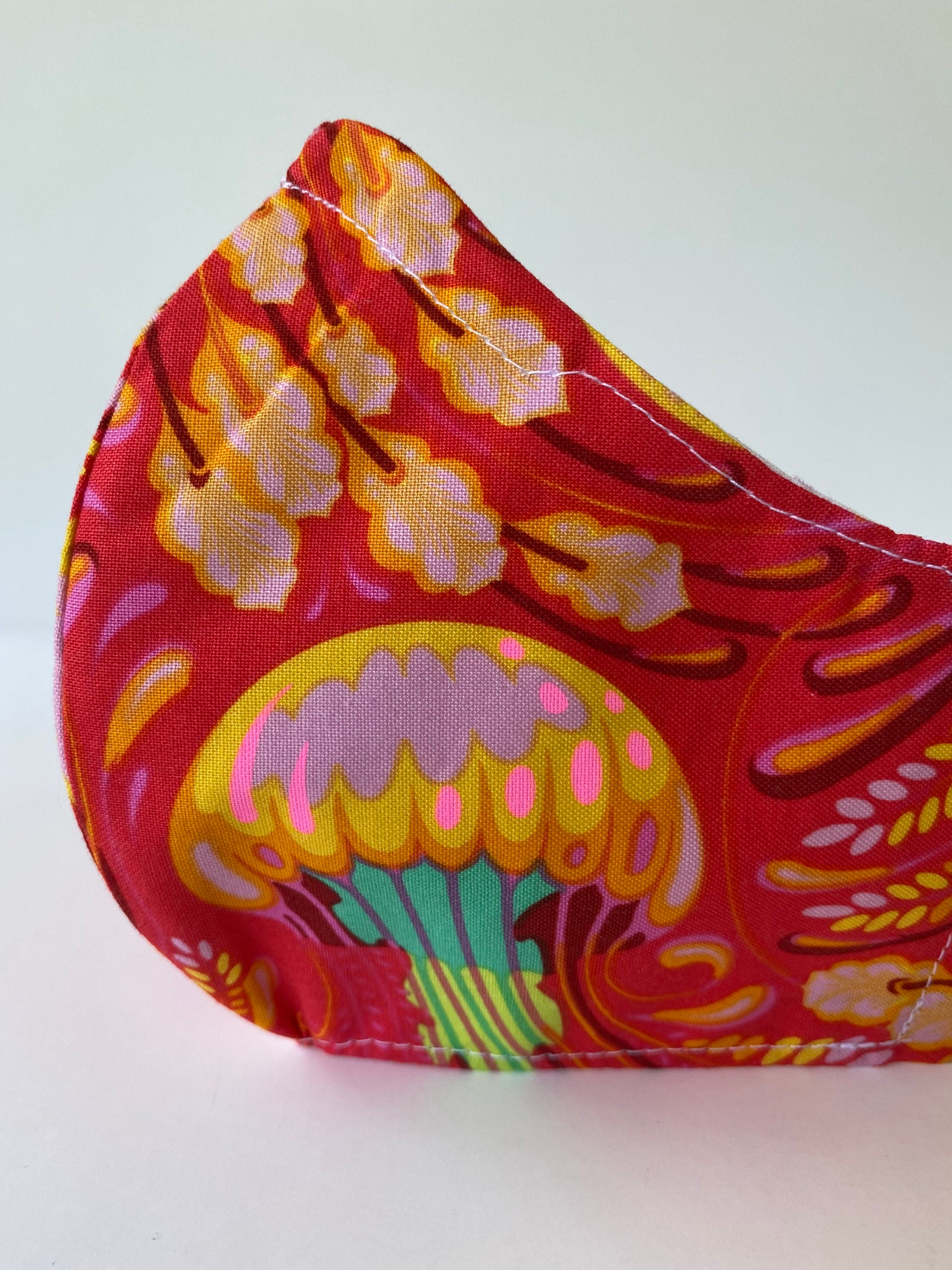 Jelly fish dance 3 Layer Mask- reusable / washable face mask, filter ...